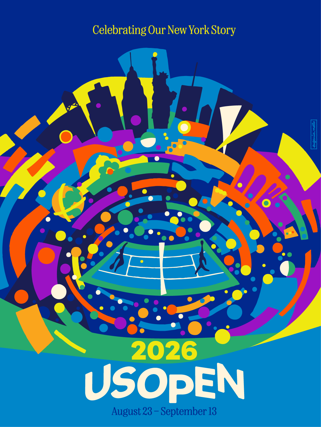 US Open Unveils 2026 Theme: 'Celebrating Our New York Story' - Racquet ...